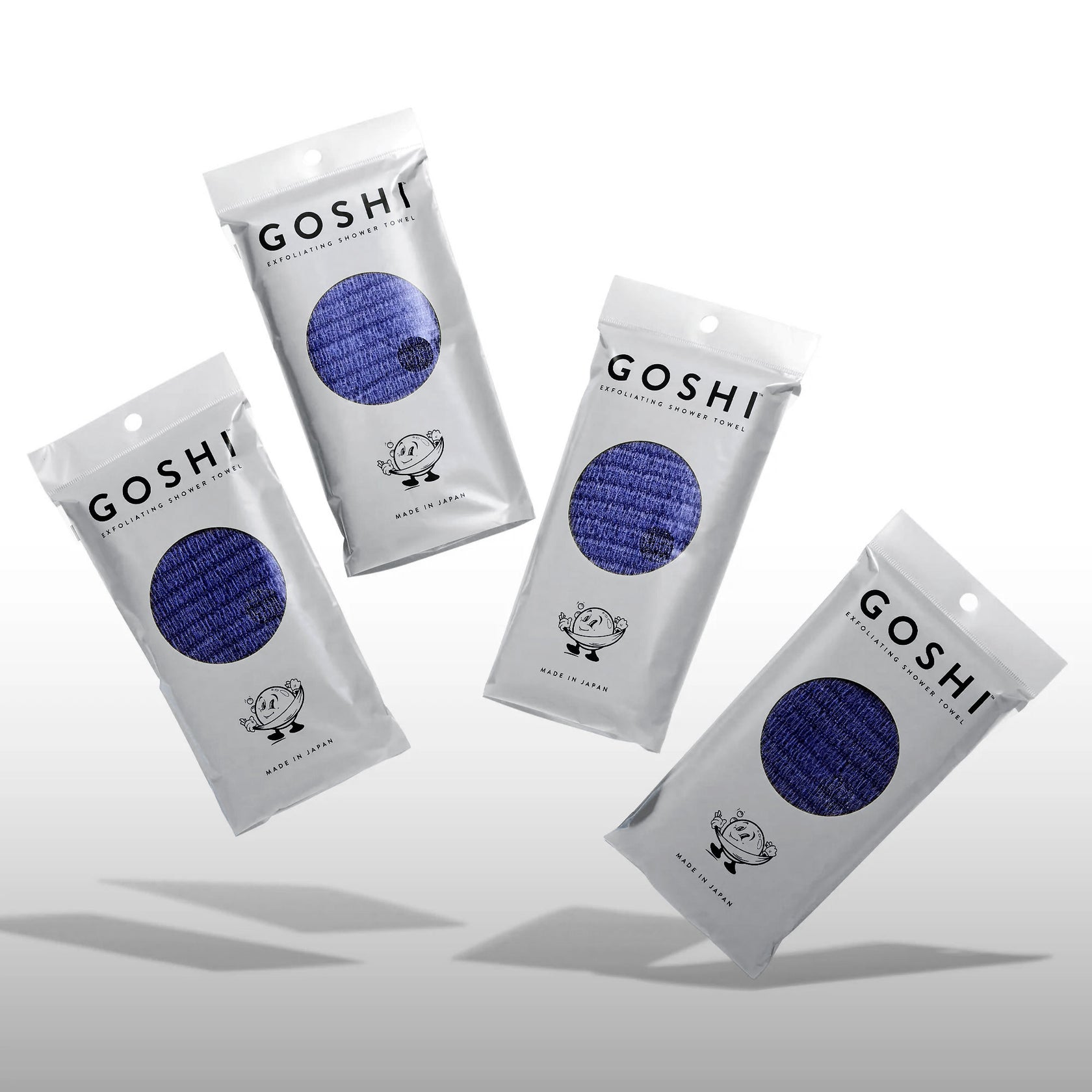 Exfoliating Shower Towel – GOSHI